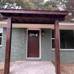 THIN MODERN White House Numbers, 8 Inch, 12 Inch, Front Door Numbers - Etsy