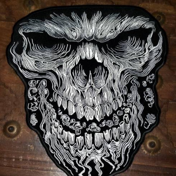 Officer Title Rank Vest Patches President VP MC Biker Club 6pc Patch ...