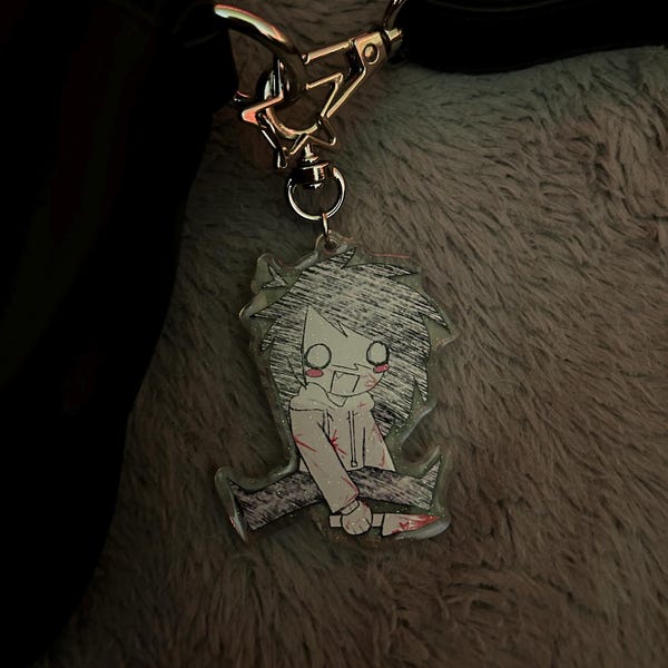 Ticci Toby Sticker | 2.5" Matte Laminated Vinyl Sticker | Creepypasta ...