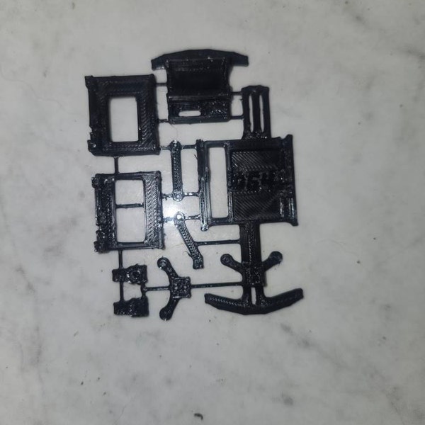 1:64 (rwd-chassis) 3D Printed Body Parts to Build/convert 1/64 Diecast ...