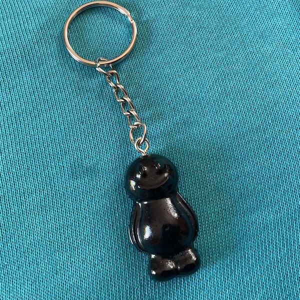 Heart Handmade Epoxy Resin Keyring, Rude, Valentines Themed Glitter - Etsy