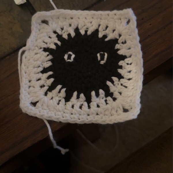 Coal Sprite Granny Square Pattern - Etsy