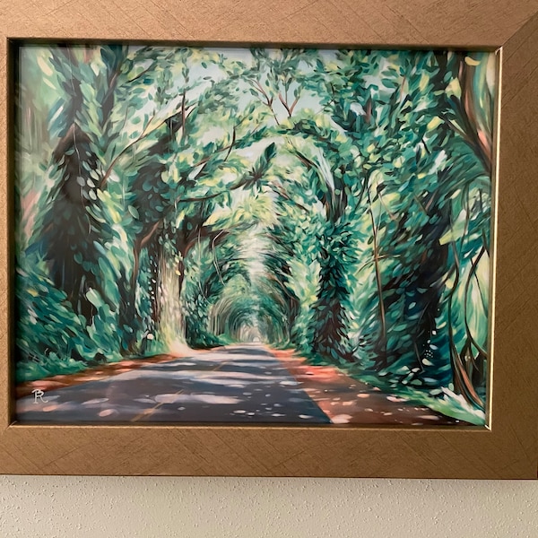 Ahi Tuna Print, Yellowfin Art, Sport Fish Painting, Kauai Hawaii Artist ...