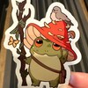 Druid Frog Sticker Druid Class Sticker Dice Sticker Rpg Sticker ...