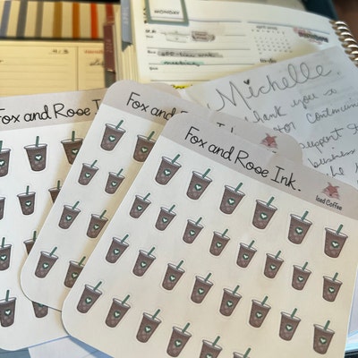 Computer Stickers/ Planner Stickers Sheet/ Desktop Stickers - Etsy