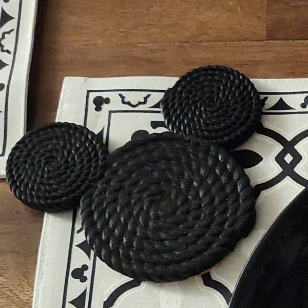 Mickey Rope Coaster - Etsy