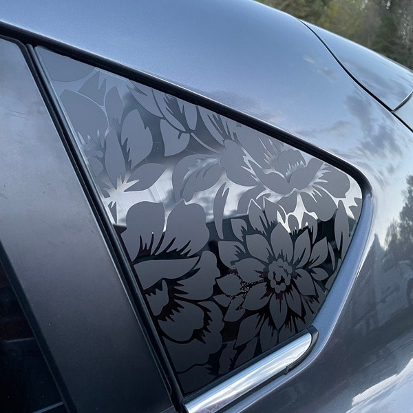 Fits 2018-2023 Subaru Impreza(hatchback Only) Rear Side Window Floral ...