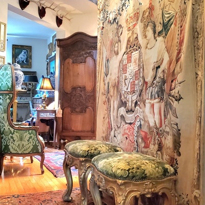 French Baroque Wallpaper Mural of the Royal Magnificence, Immortality ...