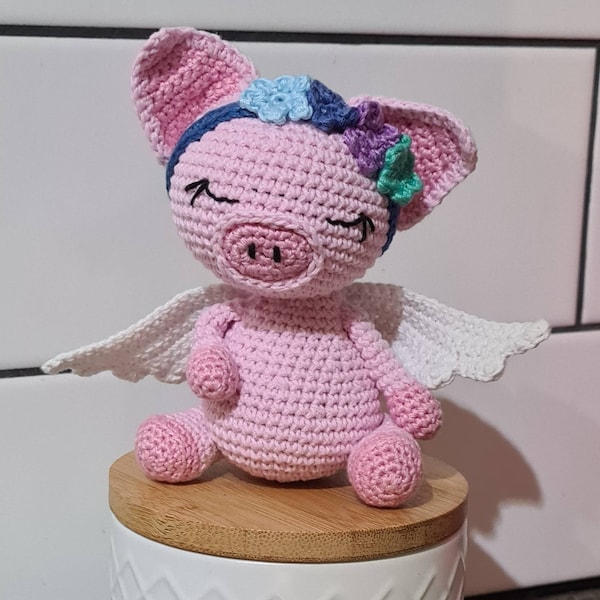 Amigurumi Crochet Pattern - Pippa the Pig Angel (ENGLISH ONLY) - Etsy UK