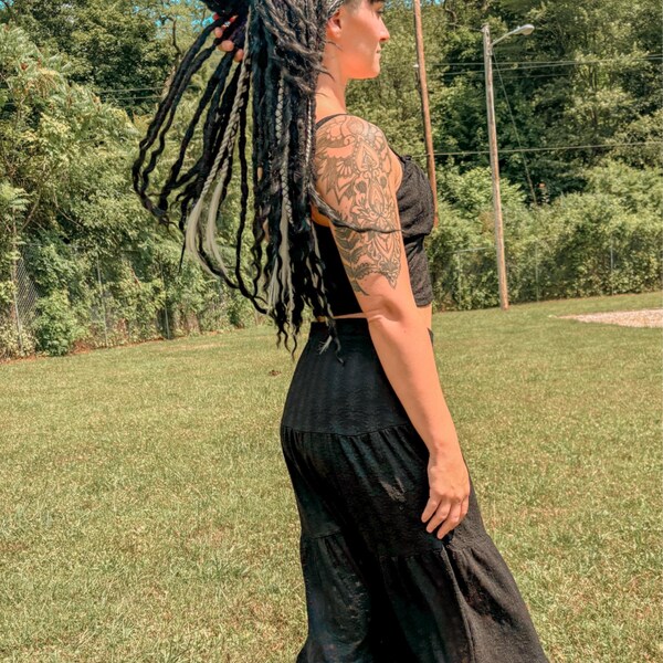 Synthetic Dreads, Perfect Ash Blond Set, Crocheted Dreadlocks ...