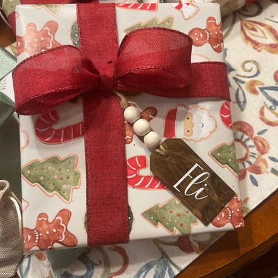 Christmas Wrapping Paper Christmas Cookies, Cookies Giftwrap, Holiday ...