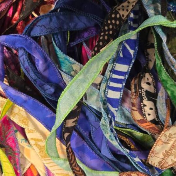 Silk Ribbons, Value Packs, Wholesale Jewelry Ribbons - Etsy