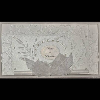 Handmade Wedding Envelope, Wedding Envelope for Money With Flowers ...