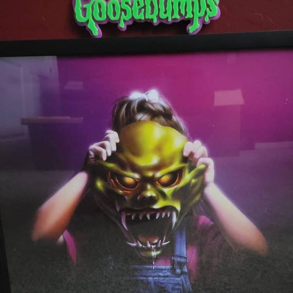Glow in the Dark Goosebumps Sign - Etsy