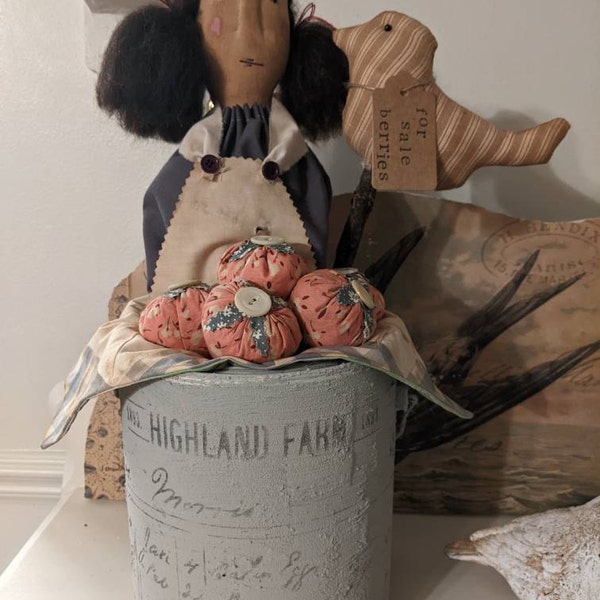 Simple Gals EPATTERN - Primitive Country Cloth Doll Craft Digital ...