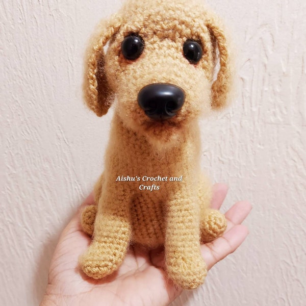Spaniel Crochet Pattern, Crochet Dog Pattern, Amigurumi Spaniel Pattern ...