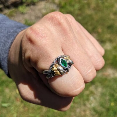 Lords Ring, Seven Rings, Dwarf Ring, Mythology Ring, Ornament Ring ...