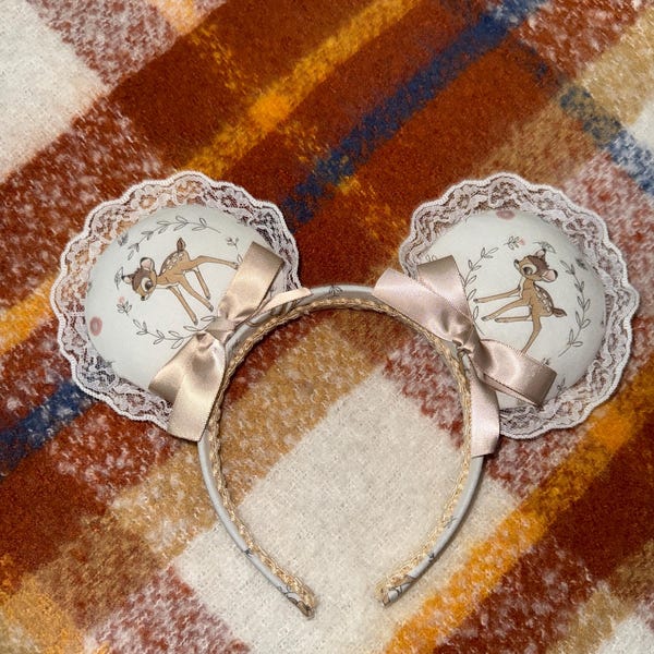 Bambi Minnie Ears - Etsy