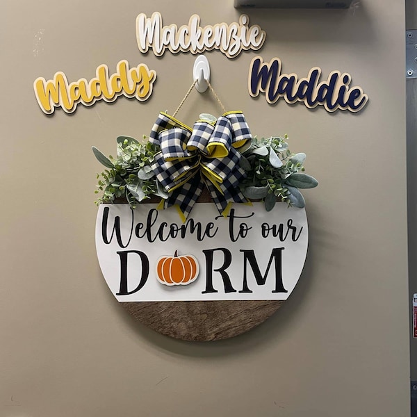 Personalized Kids Door Sign, Kids Door Name Sign, Nursery Wall Name ...