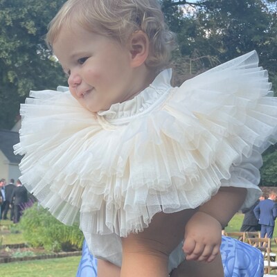 Mini Ruffle Bright Rainbow Cape - Etsy