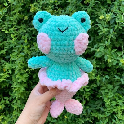 2in1 Crochet Pattern Chubby Frog and Unicorn Meow Meow, Cute, Kawaii ...