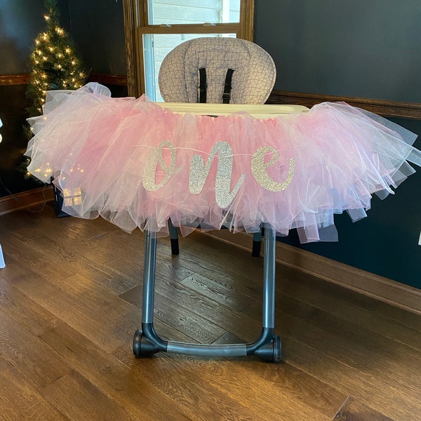 One High Chair Banner in Custom Colors | 1st Birthday High Chair Banner ...
