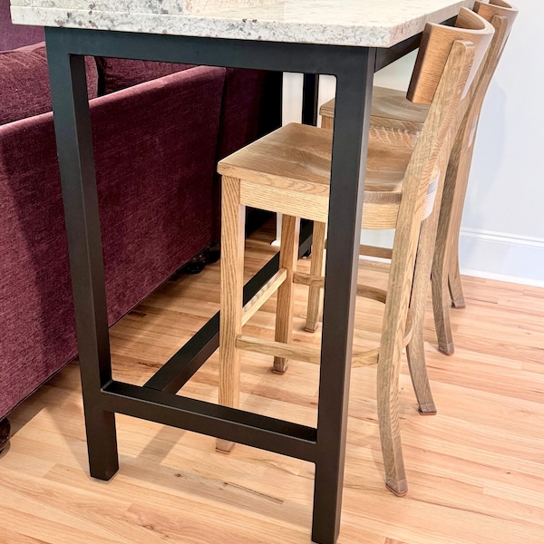 The Haven Full-frame Table Base - H-shaped Leg - Dining, Counter and ...