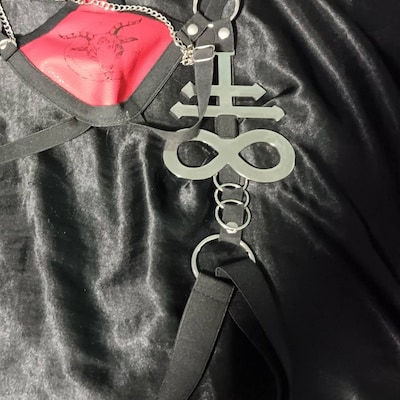 Rib Cage Chain Harness - Etsy