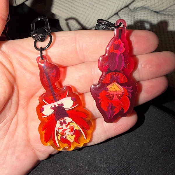 Hazbin Hotel Alastor , Lucifer Keychain ( PRE-ORDERS ) - Etsy