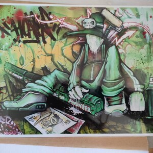 Graffiti Robot Model Handmade With Recycled Plastics Burner Bot - Etsy