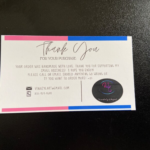 Printable Thank You Cards Business Customizable Template Small Business ...