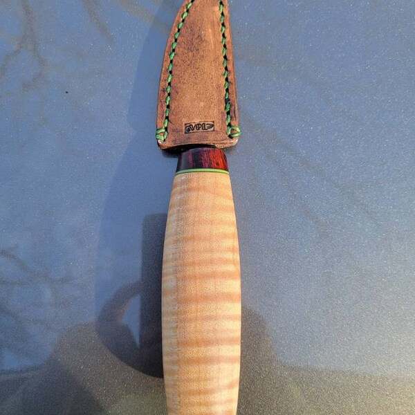 Hand Made, Custom, 2.5 Inch, Wood-carving and Whittling Puukko Sloyd ...
