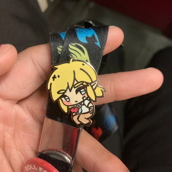 BOTW School Days Zelda & Link Hard Enamel Pins / Legend of Zelda ...