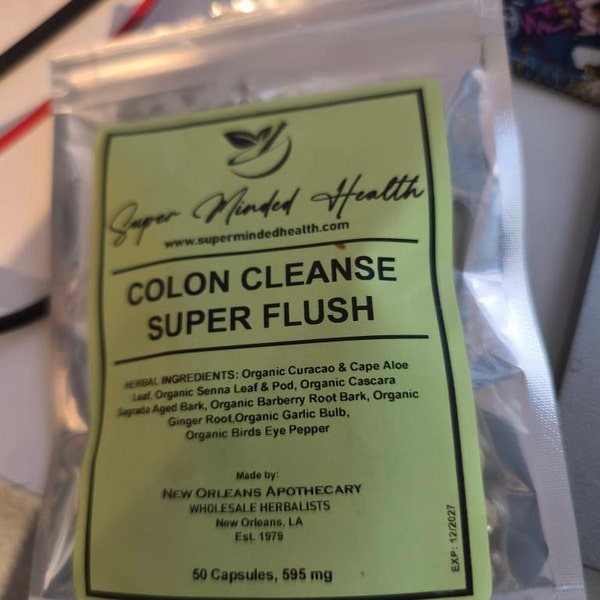 Intestinal Formula #1 (colon Cleanse Super Flush) All Organic Zero ...