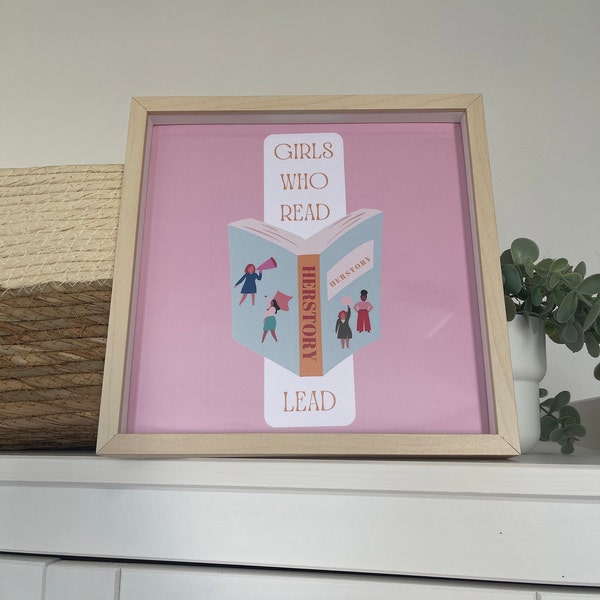 Girl Power Printable, Positive Affirmation Sign, Girl's Room Art ...