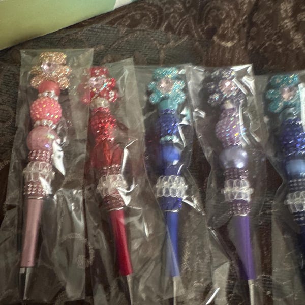Handmade Fancy Troll Doll Beaded Pens - Etsy