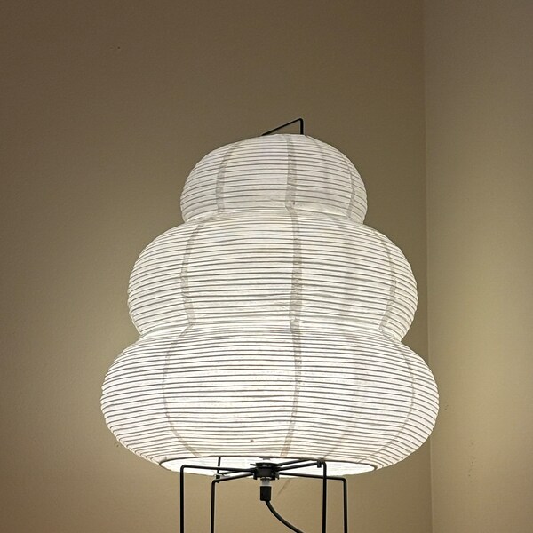 Japanese Rice Paper Lamp - Standing Lamp - Etsy