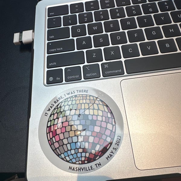 Custom Eras Disco Sticker| Tour Merch| Tour Sticker|waterproof Sticker ...