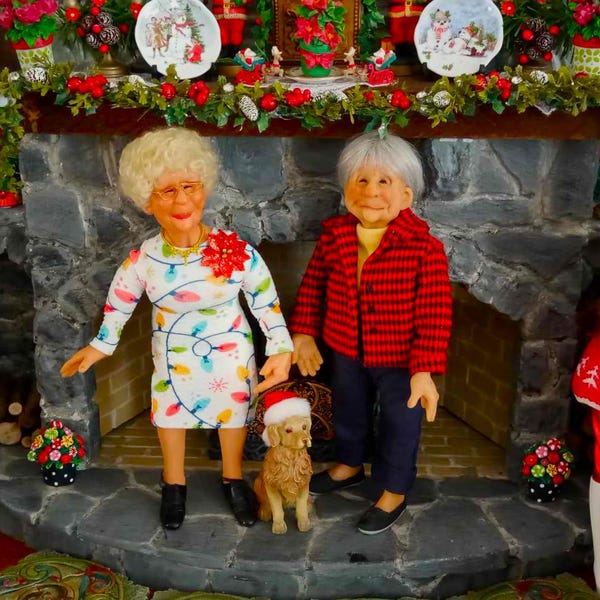 Miniature Draping Rose Window Box/polymer Roses/draping Greenery/6 ...