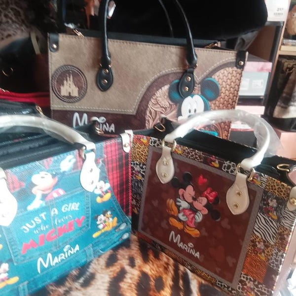 Personalized Winnie the Pooh Tigger Cartoon Leather Bag Handbag,tigger ...