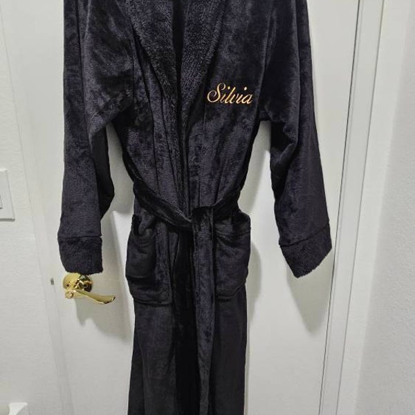 Bathrobe | Luxury Bathrobe | Personalized Robe | Embroidered Bathrobe ...