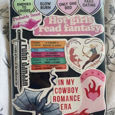 ACOTAR Sticker SJM ACOTAR Book Stack Sticker - Etsy