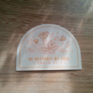 Redeemed Sticker Faith Stickers Bible Verse Sticker - Etsy