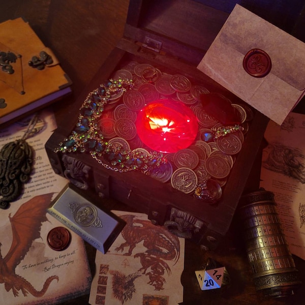 Fantasy Coins - Fire Gold - Etsy