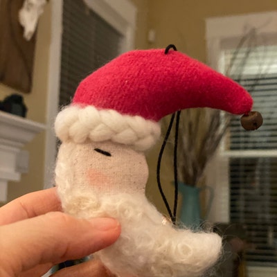 PATTERN Primitive Old World Santa Pattern, Christmas Folk Art Santa ...