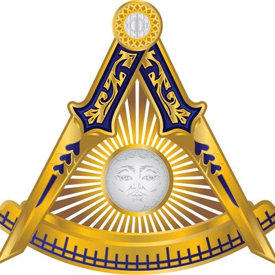 Past Master Logo Freemason Logo Square and Compass PHA Logo Masonic Svg ...