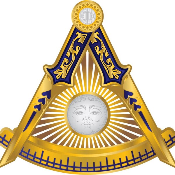 Pastmaster Logo, Freemason Logo, Masonic SVG, Mason Square & Compass ...