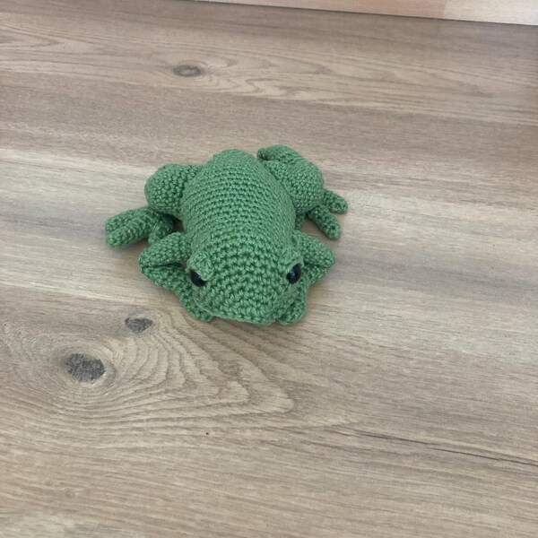 Little Realistic Frog - Critter Stitch Crochet Pattern/amigurumi - Etsy