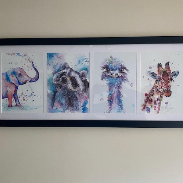 Fox Red Labrador, Watercolour Print, Labrador Painting, Print ...