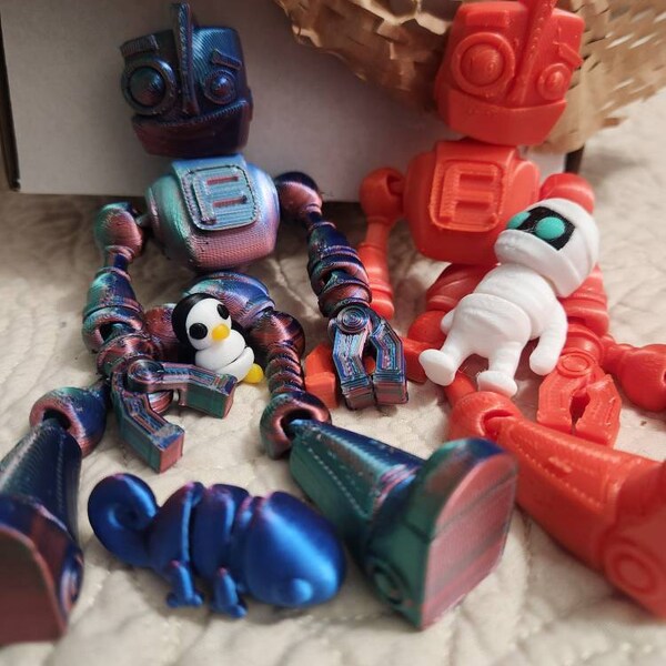 3D Printed Robot, 3D Printed Toys, Flexi Factory, the Wild Robot, Robot ...